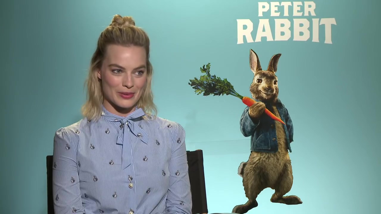 2021 - Peter Rabbit 2: Interview - LMR-001 - Loving Margot Robbie ...